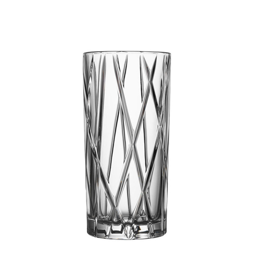 Orrefors CITY Highball Glass - Set of 4: Design Quest