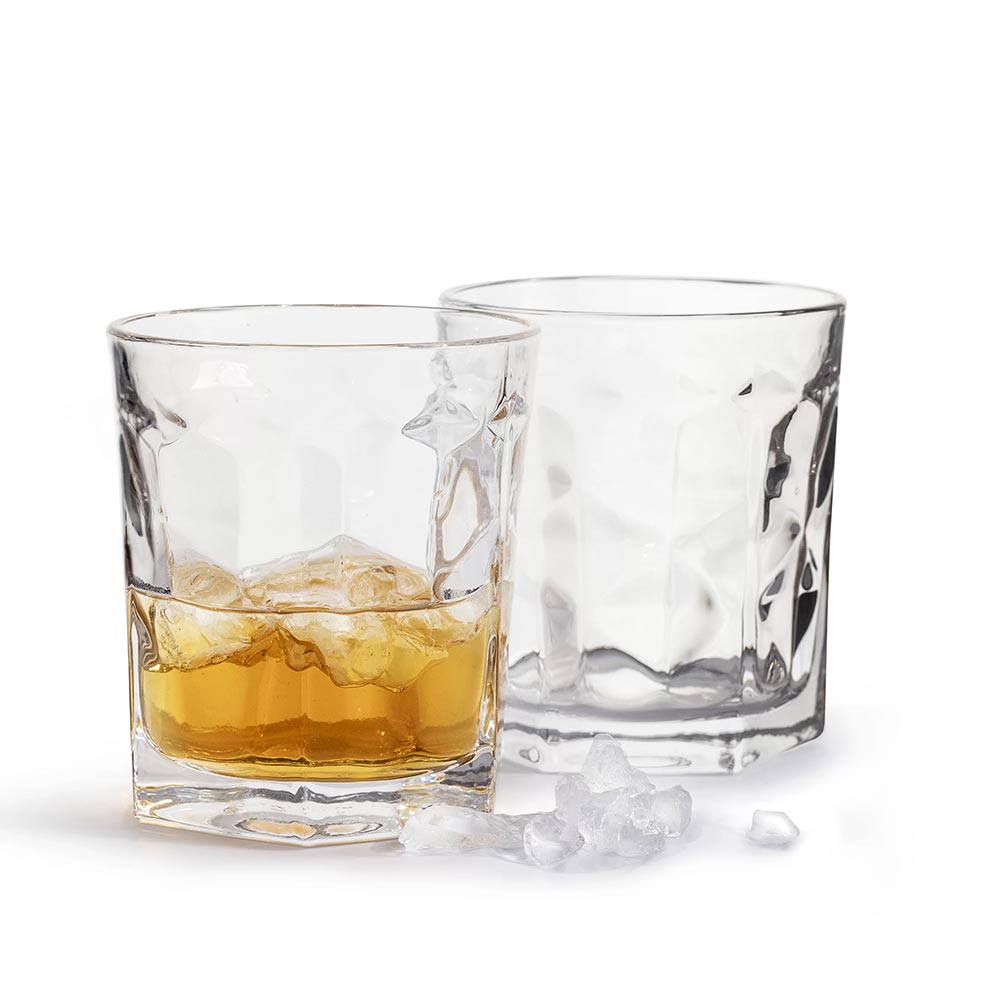 Sagaform Club Double Old Fashioned Glass - Set of 2: Design Quest