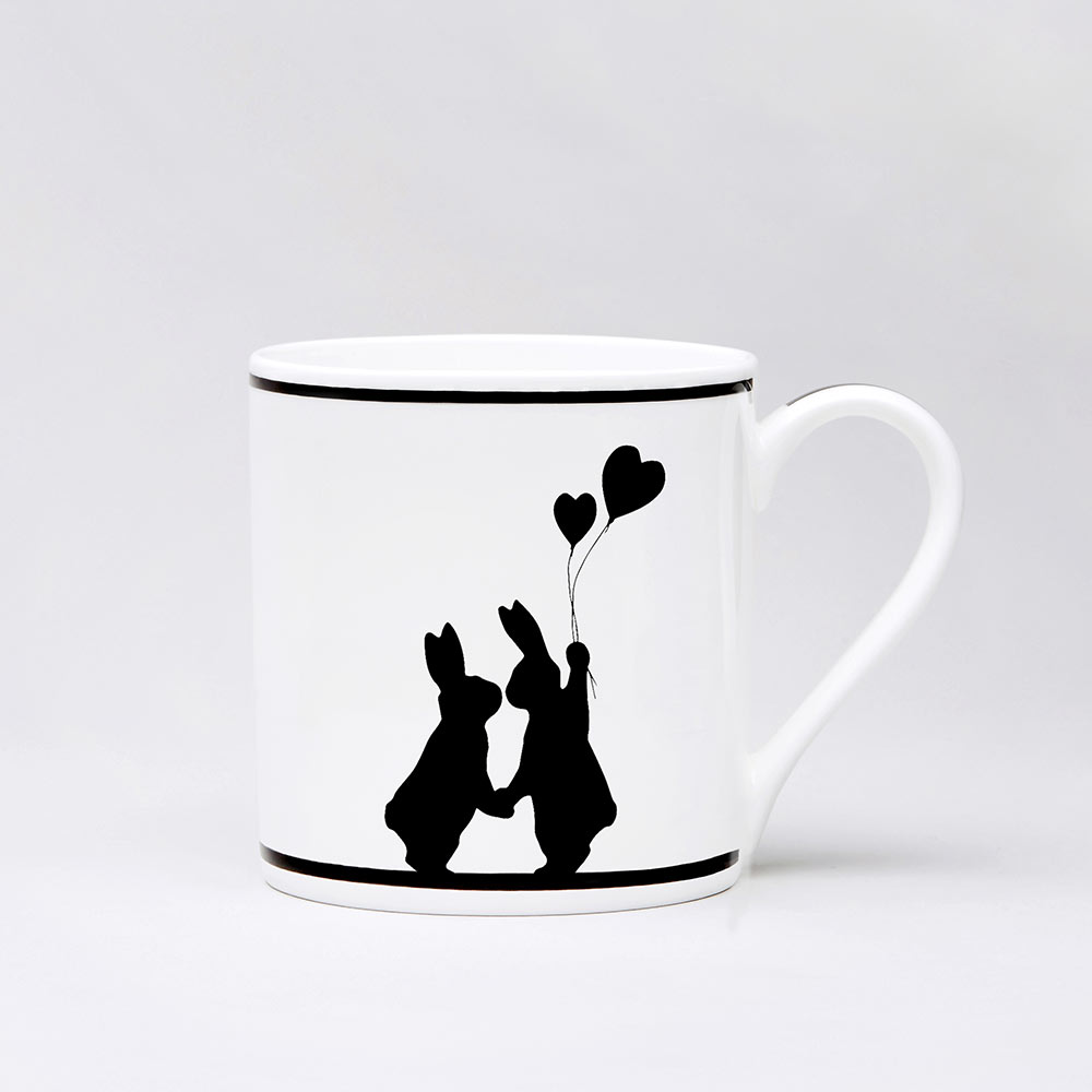 Ham LOVESTRUCK Rabbit Mug: Design Quest