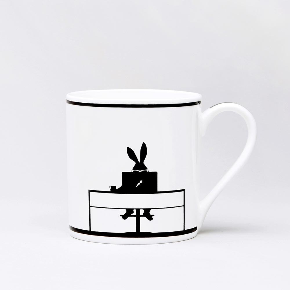 Ham WORKING Rabbit Mug: Design Quest