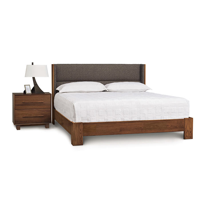 Sloane floating upholstered platform bed store