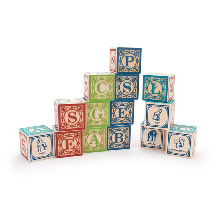 Uncle Goose POLISH Blocks: Design Quest