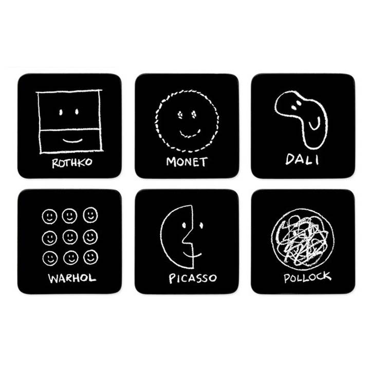 MoMA HISTORY OF ART Coasters: Design Quest